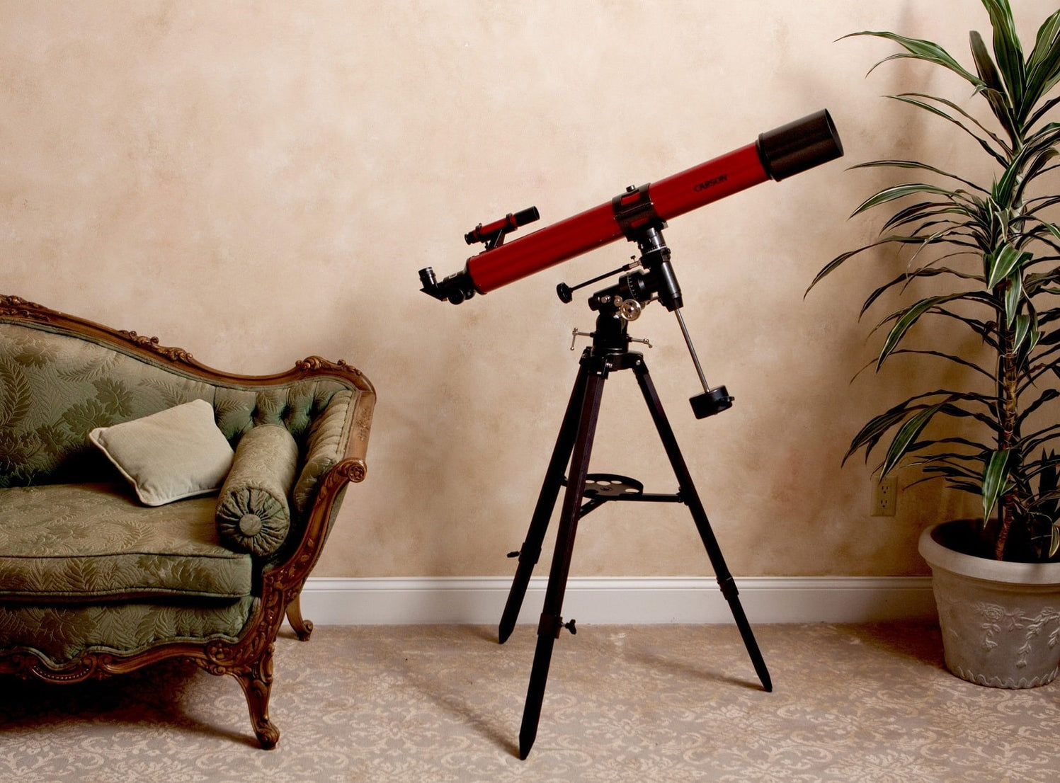 Carson Red Planet 50-111x90mm Refractor Telescope - RP-400 — Red Carpet ...