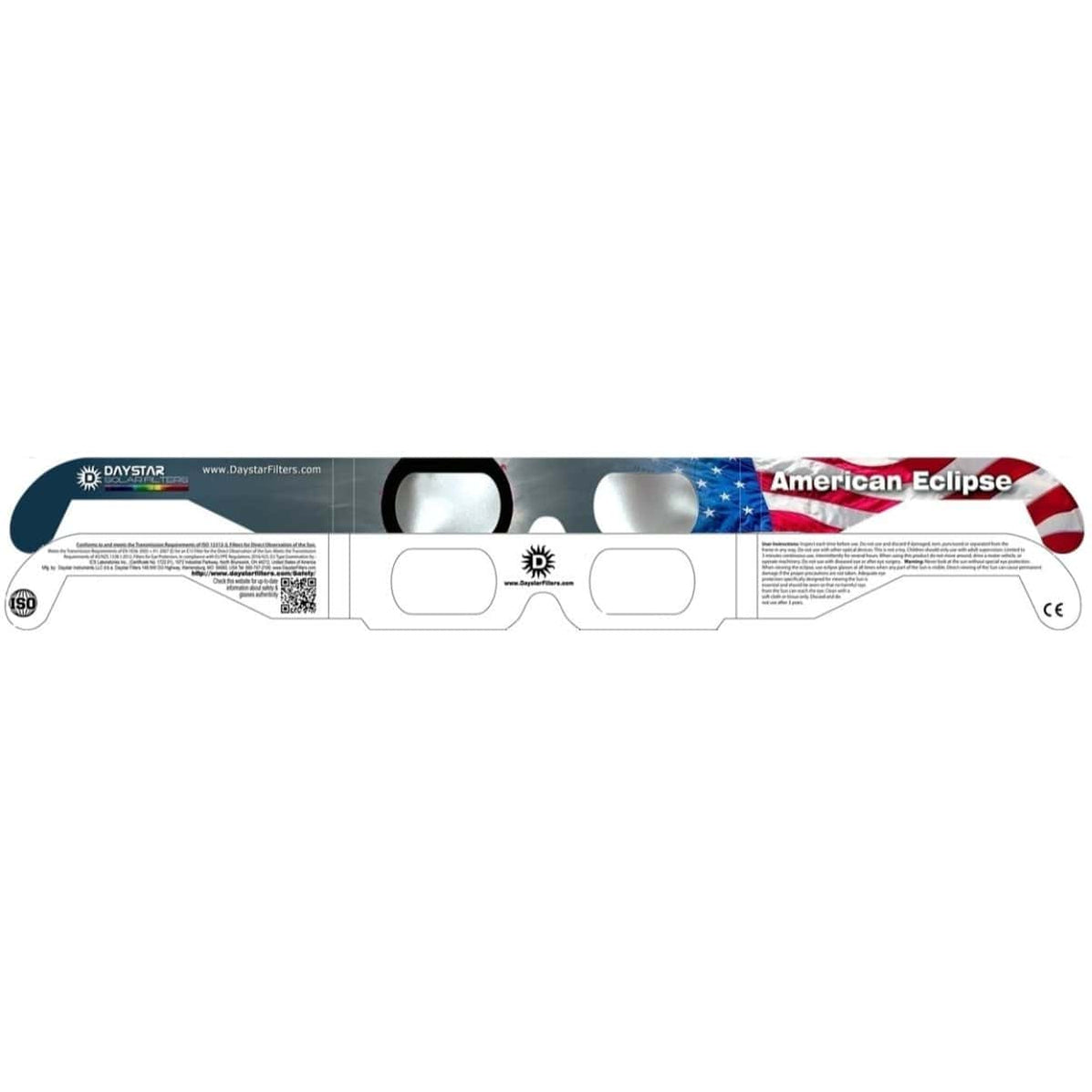Daystar American Eclipse Solar Glasses - 5-Pack — Red Carpet Optics