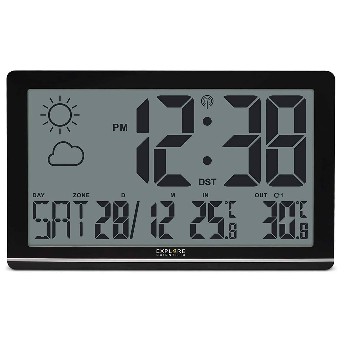 Explore Scientific Radio Controlled Wall Clock - RDC8001 — Red Carpet ...