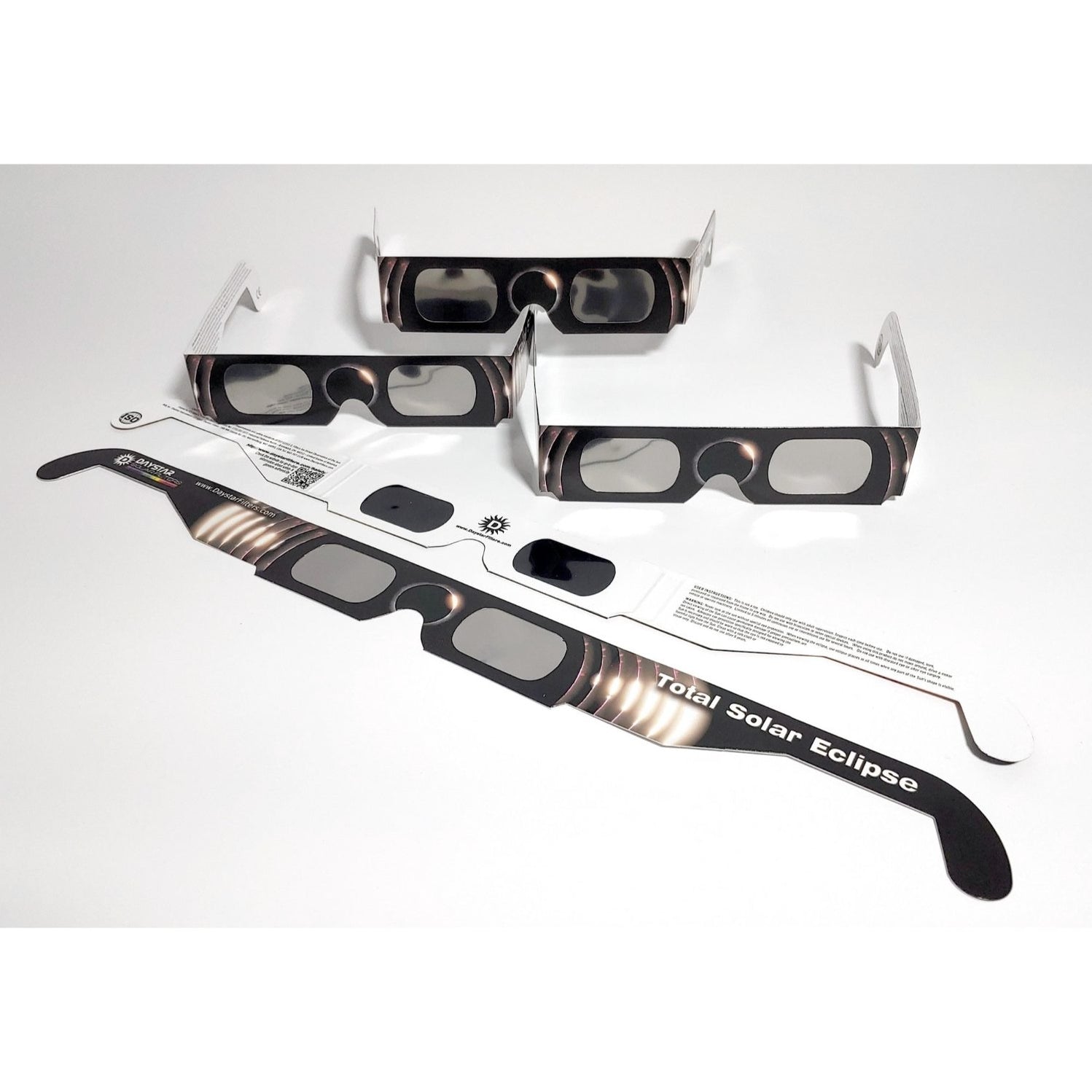 Daystar Total Solar Eclipse Style Solar Glasses - 5-Pack — Red Carpet Optics