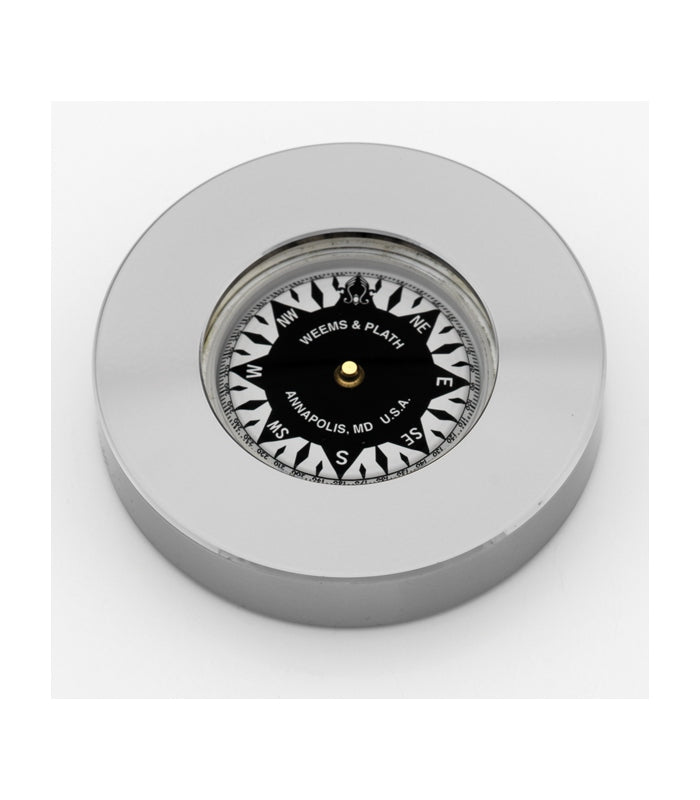 Weems & Plath Nickel Plated Compass Chart Weight - 661N — Red Carpet Optics